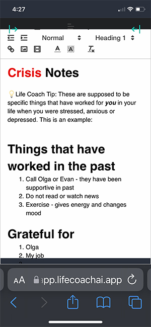 Life Coach AI Home - Life Coach AI